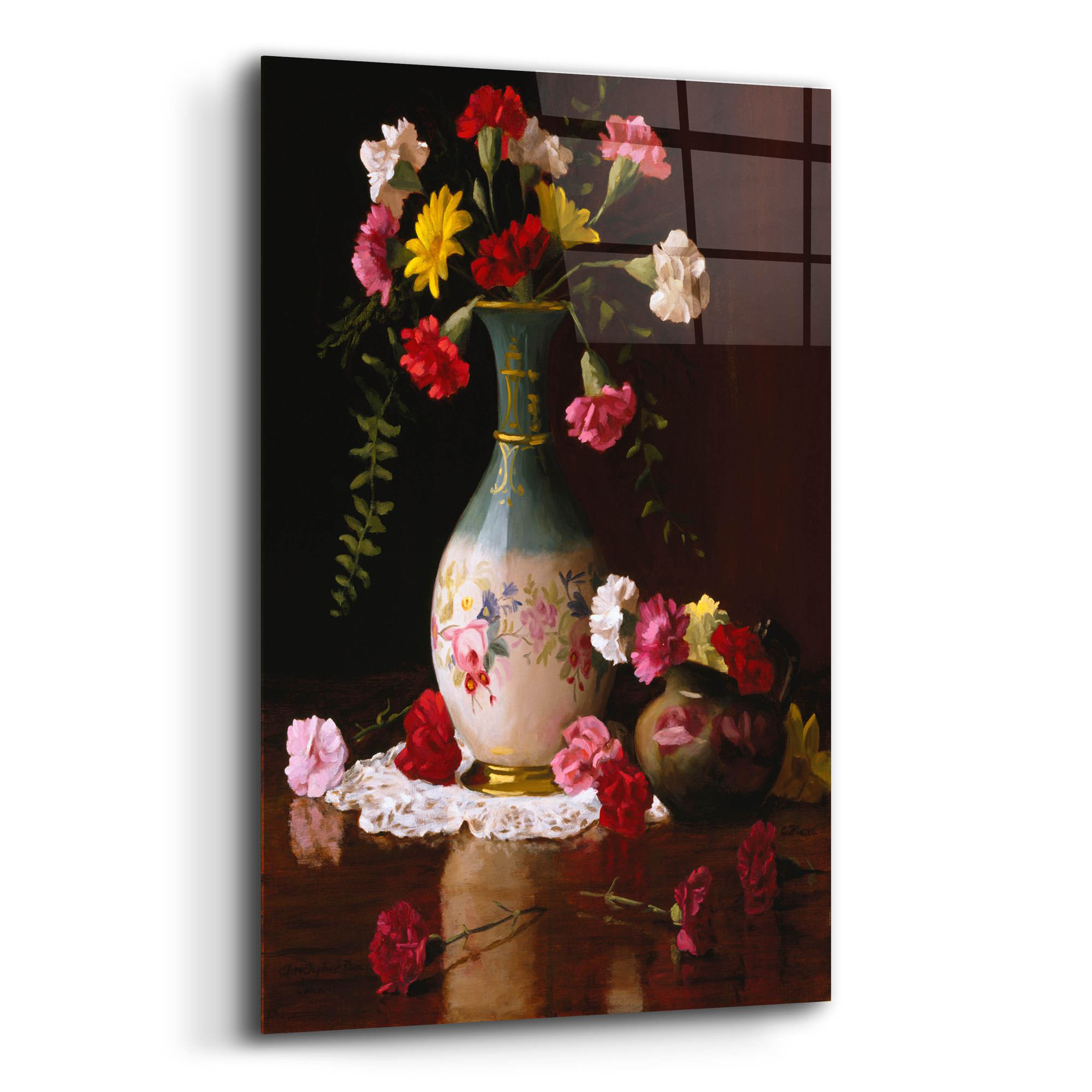 Winston Porter 'Carnations In A Victorian Vase' By Christopher Pierce ...