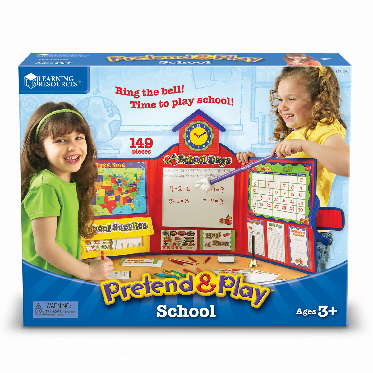 Learning Resources Pretend & Play School Set W/US Map & Reviews | Wayfair
