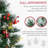 The Holiday Aisle® Regular (Full) Artificial Christmas Tree With White ...