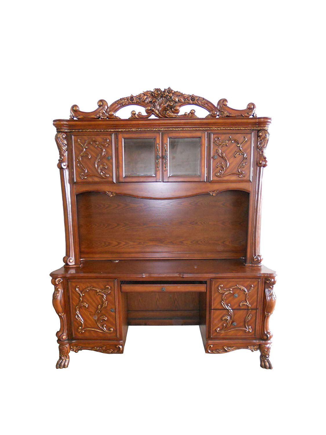 ACME Furniture Dresden Desk with Hutch | Wayfair