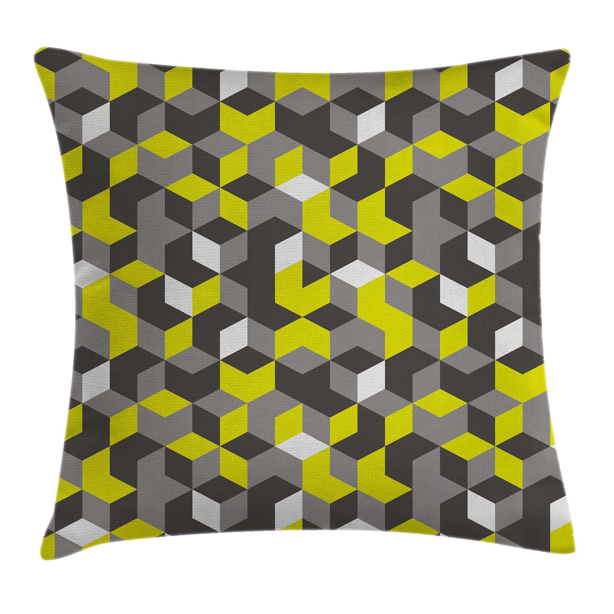 Ambesonne Modern Box Cubes Square Pillow Cover | Wayfair