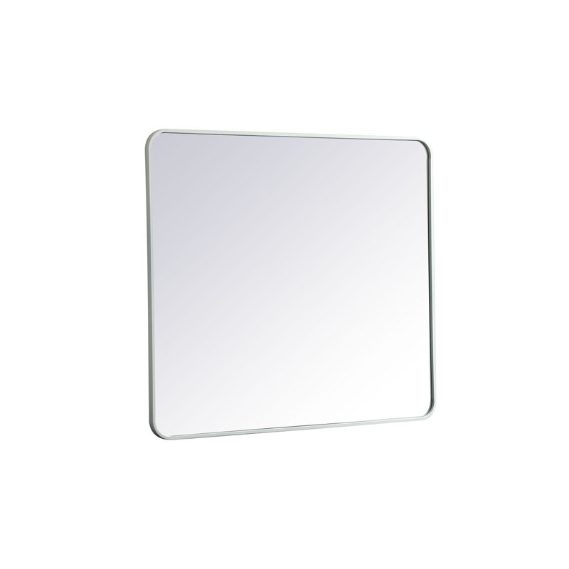 RE/FINE™ Sabine Metal Rounded Rectangle Wall Mirror & Reviews | Wayfair