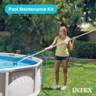 Intex 26711EH 12ft x 30in Prism Above Ground Pool Set w/ Cover ...