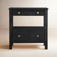 Birch Lane™ Shay 2-Drawer Nightstand & Reviews | Birch Lane