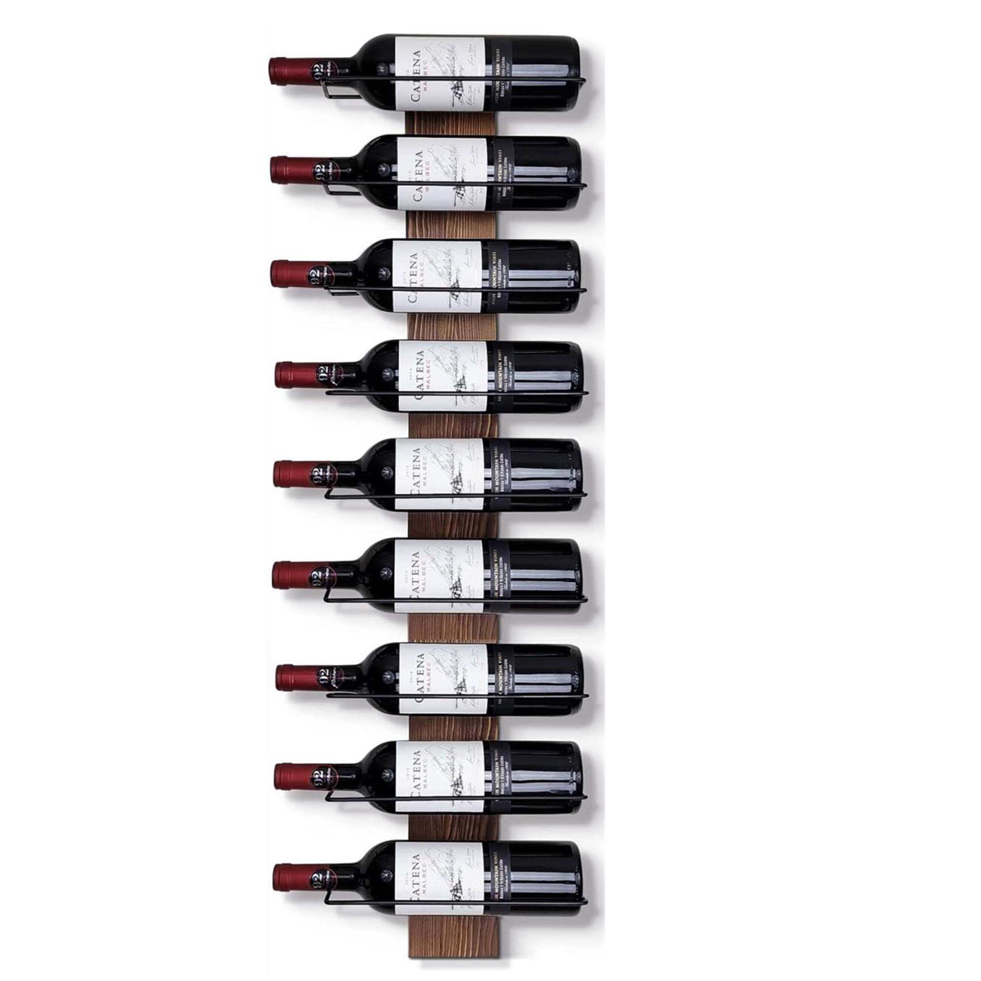 Lark Manor Wall Mounted Wine Rack For 9 Wine Bottles - Wayfair Canada