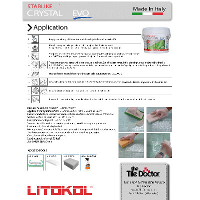 The Tile Doctor Starlike Crystal Evo 11 Lb. Glass Grout & Reviews | Wayfair