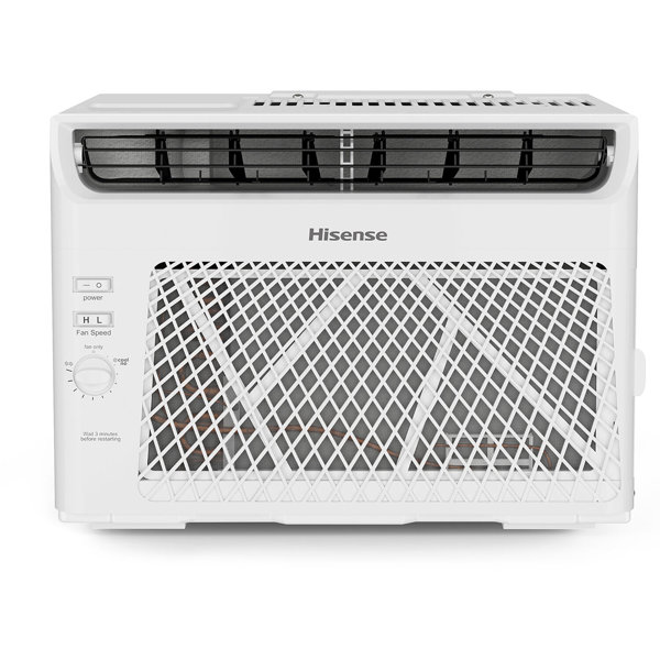 HiSense 5,000 BTU Window Air Conditioner with Mechanical Rotary ...