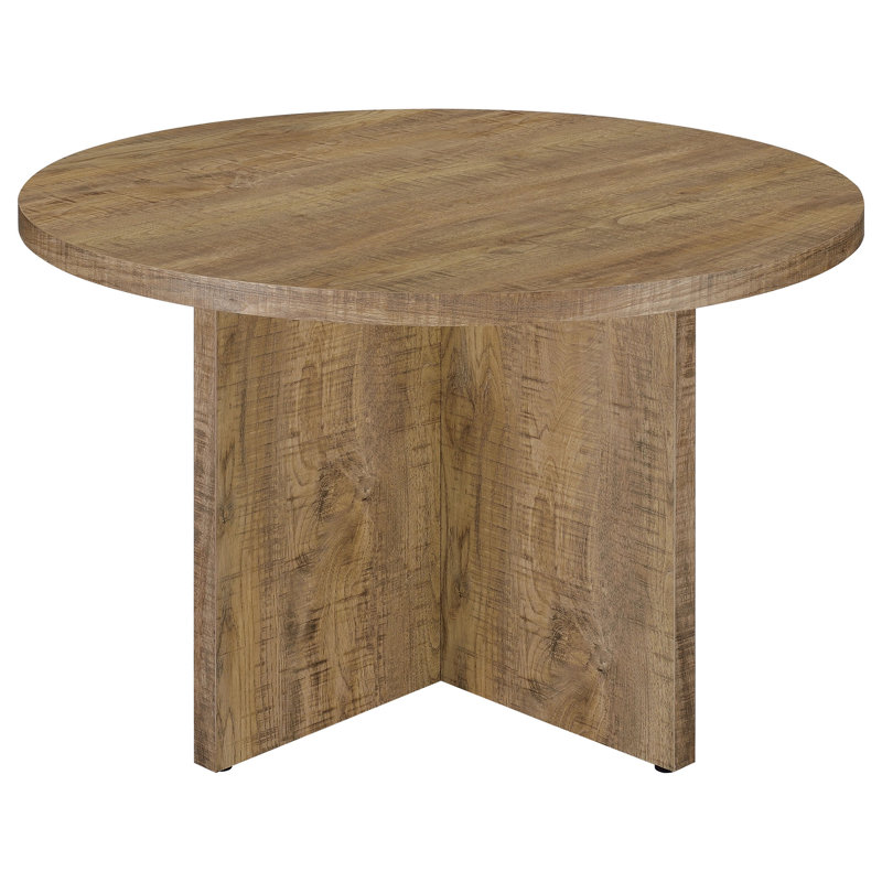 Wade Logan® Siefert Round 47.25'' Dining Table & Reviews | Wayfair