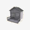 Archie & Oscar™ Large dog house, 44.2" long x 44.6" wide x 44.6" high ...