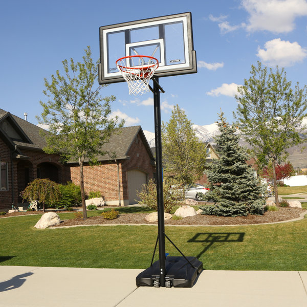 Lifetime Height Adjustable Portable Basketball Hoop (50" Polycarbonate ...
