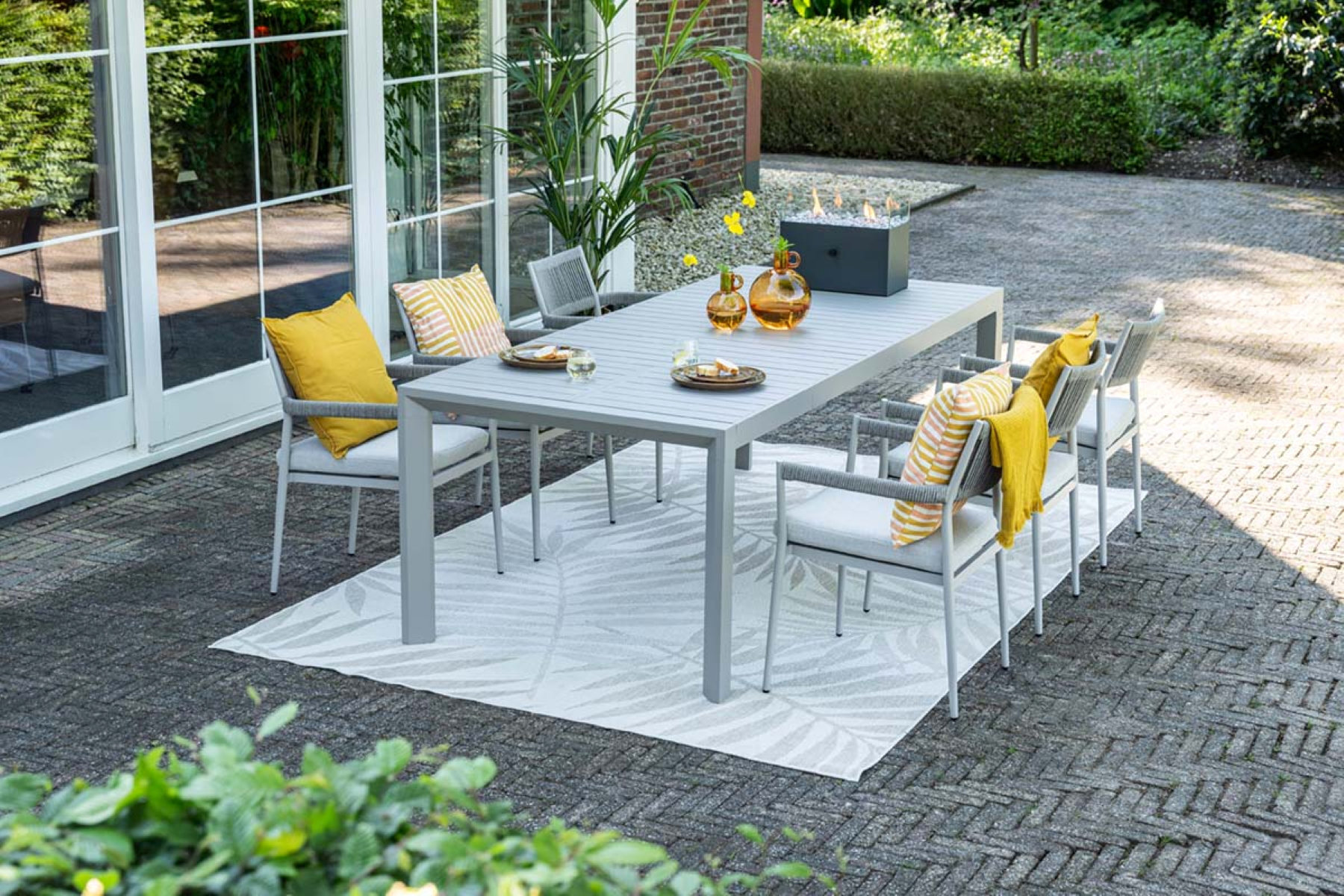 Ebern Designs Latina Extendable Dining Table with Figueroa Dining ...