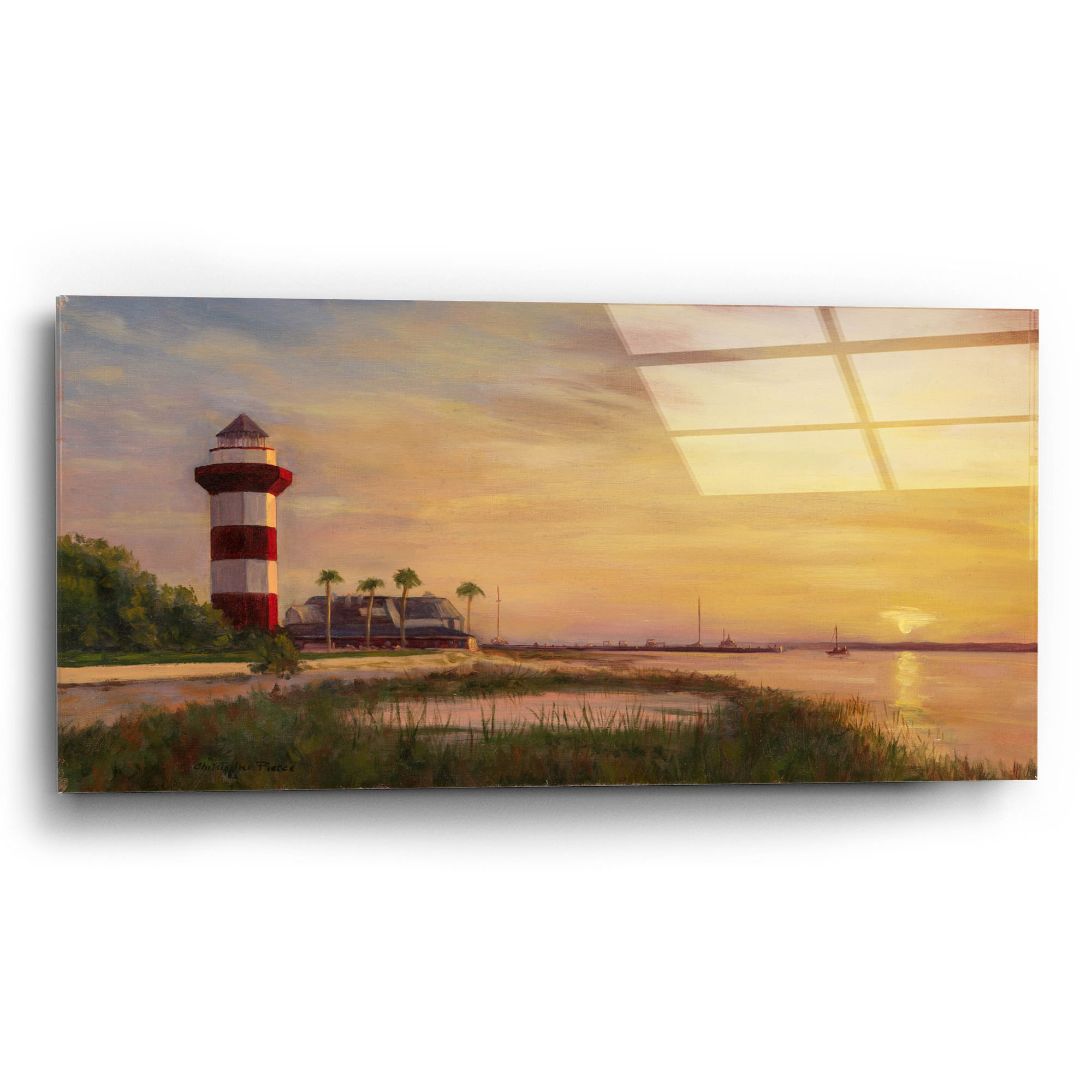 Breakwater Bay Hilton Head Sunrise On Plastic / Acrylic by Christopher ...