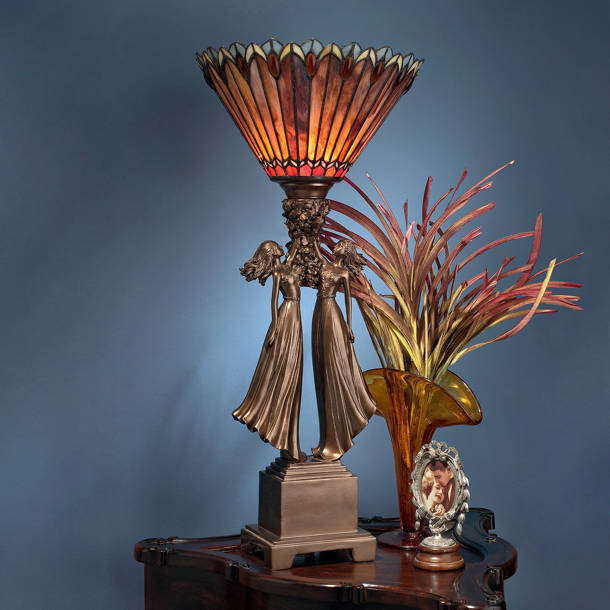 Design Toscano Prometheus 74" Torchiere Floor Lamp & Reviews | Wayfair