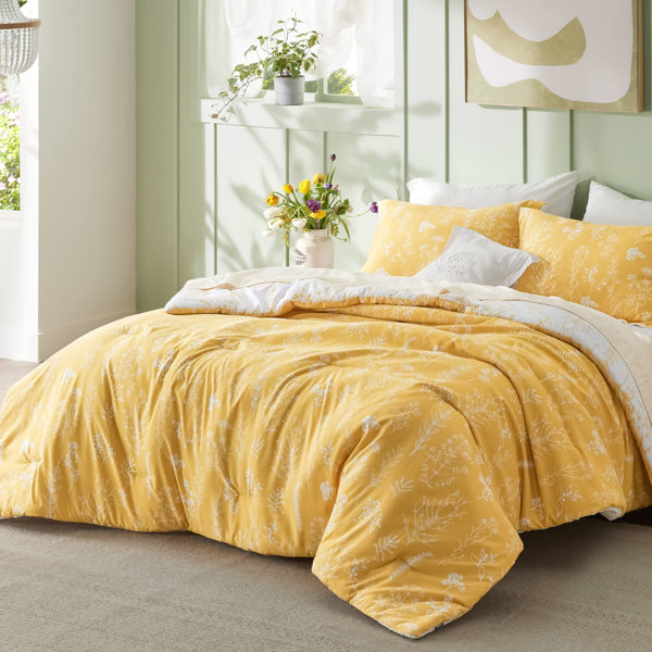 Yellow & Gold Bedding You'll Love | Wayfair