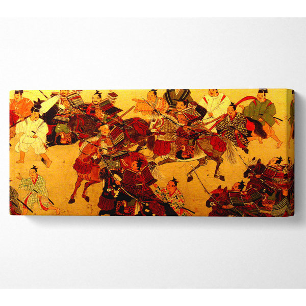 Ebern Designs Muromachi Samurai Battle - Wrapped Canvas Art Prints ...