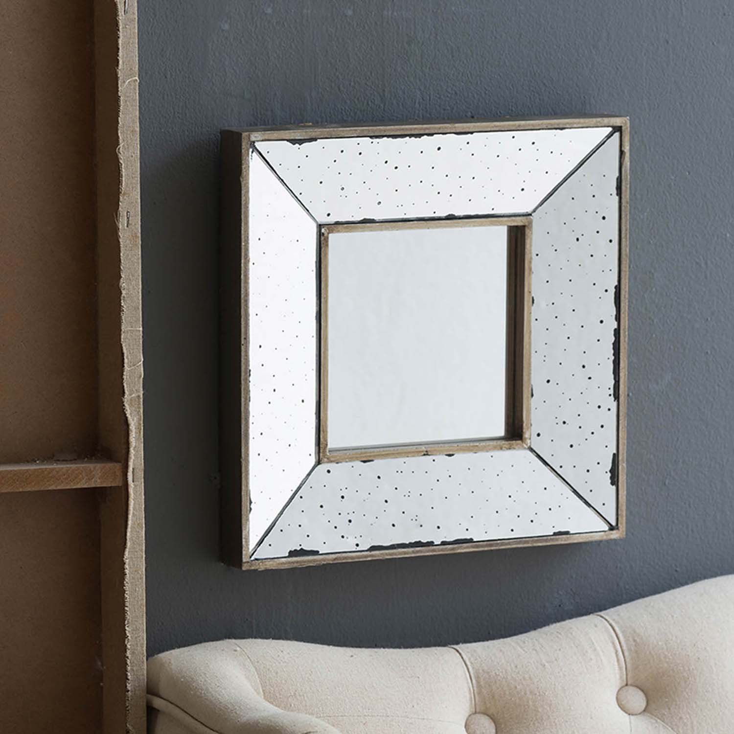 Gracie Oaks Sagunto Glass Accent Mirror, Wall Mirror & Reviews | Wayfair