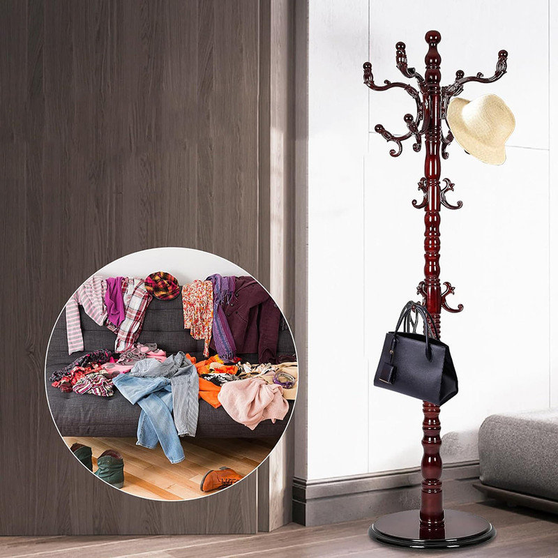 HIGEMZ 14 - Hook Coat Rack | Wayfair