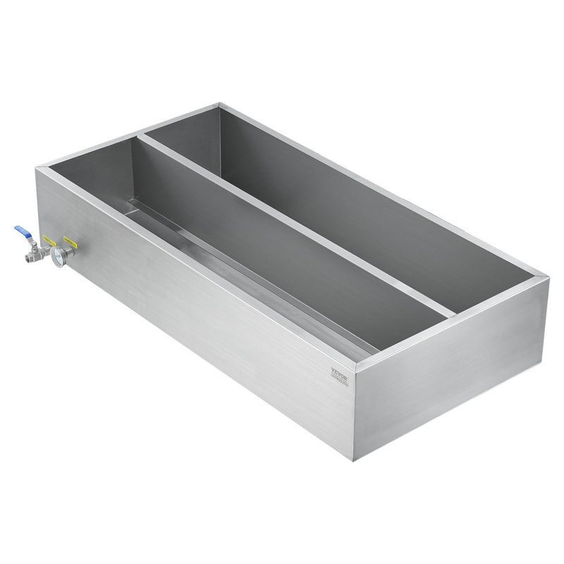 Hokku Designs Maple Syrup Evaporator Pan 304 Stainless Steel with Valve ...