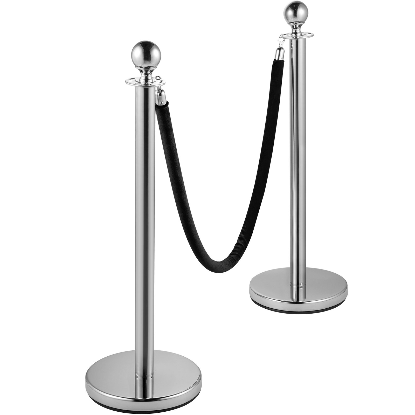 VEVOR 35.4'' H x 60'' W Stanchion System | Wayfair