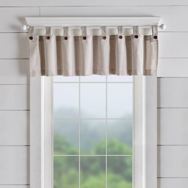 Gracie Oaks Irmlinde Cotton Tailored 60'' W Window Valance & Reviews ...