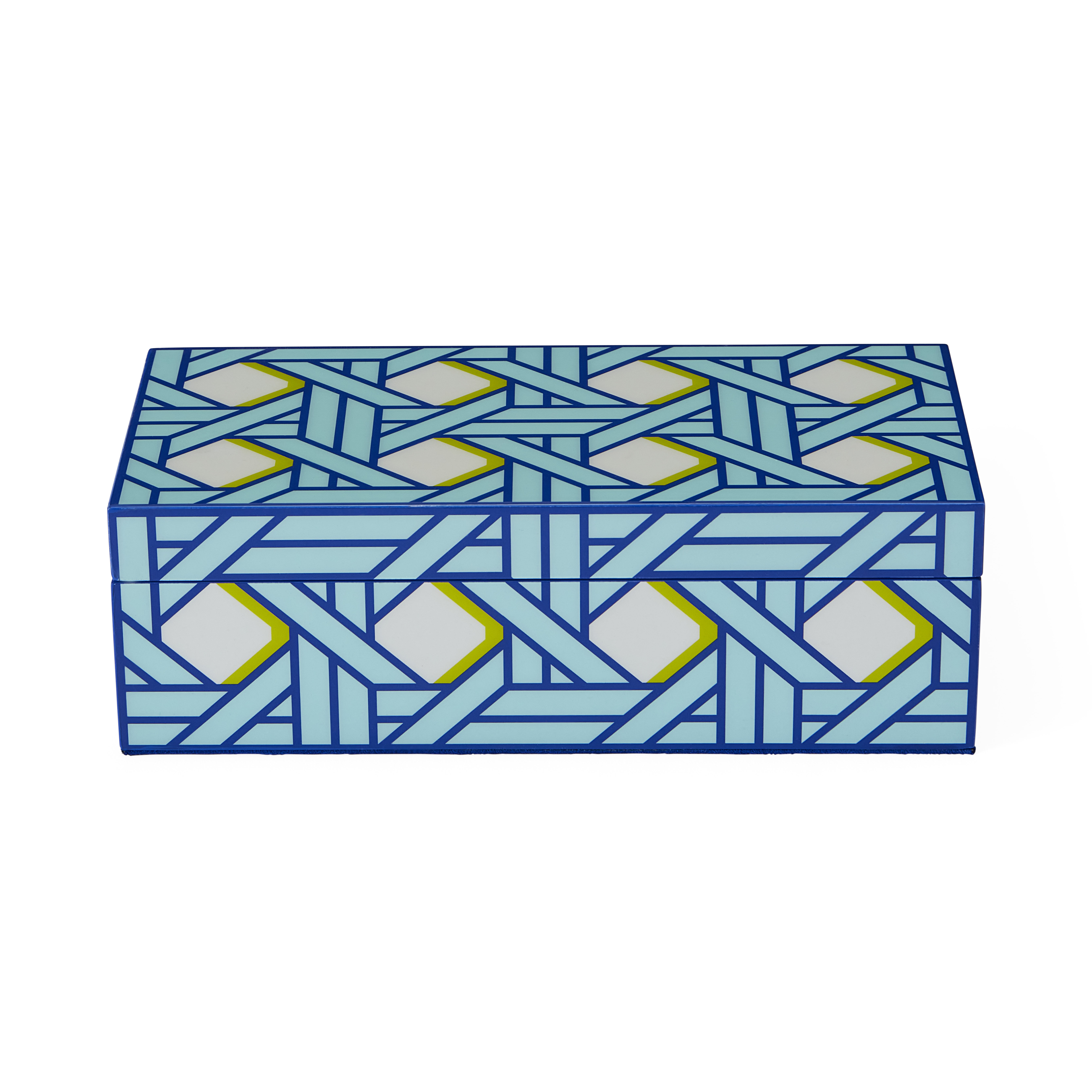 Jonathan Adler Fleur 8" W Acrylic Decorative Box | Wayfair