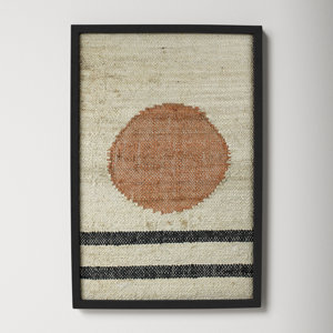 AllModern Circle Over Lines Wall Décor | Wayfair