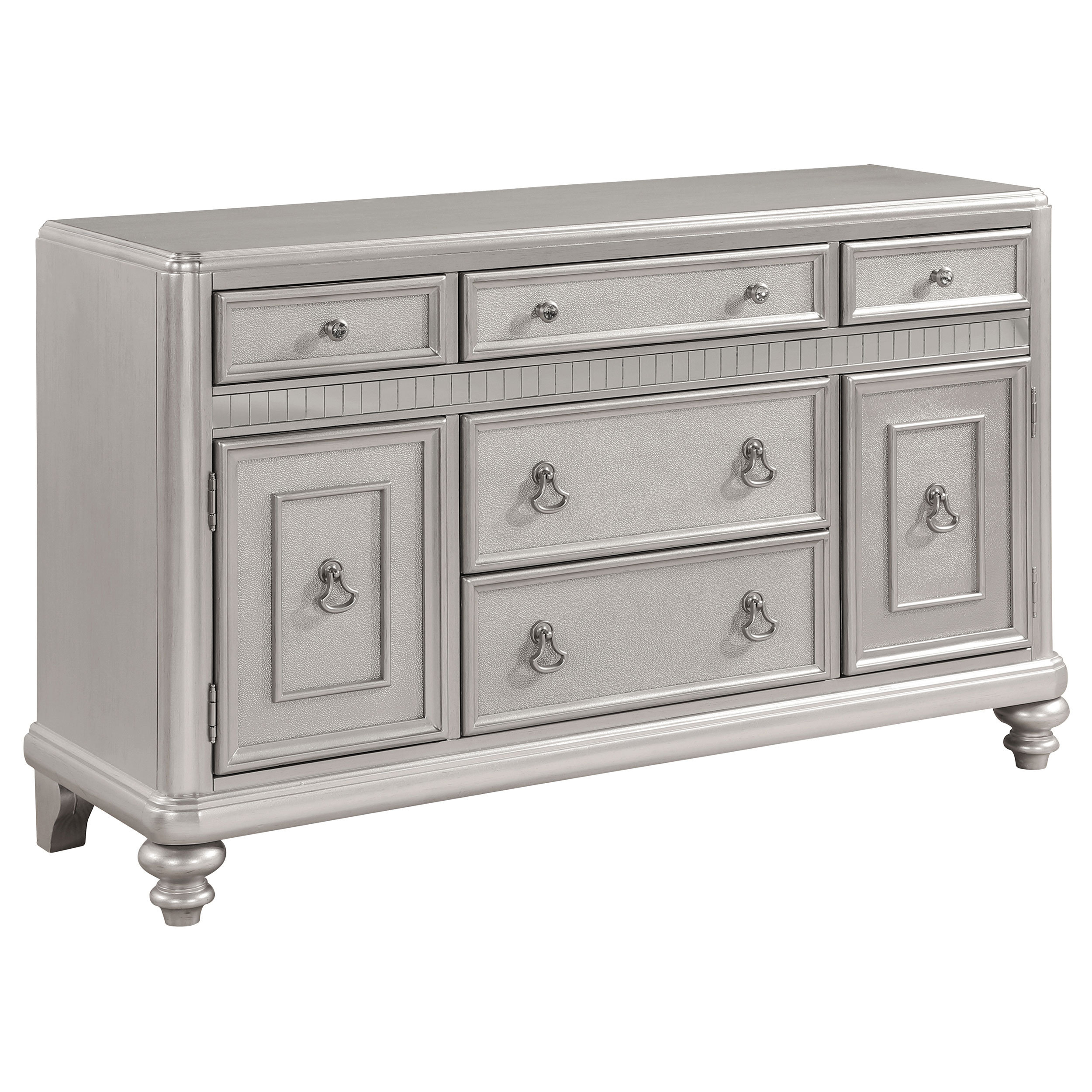Canora Grey Bling Game Dining Sideboard Buffet Cabinet Metallic ...