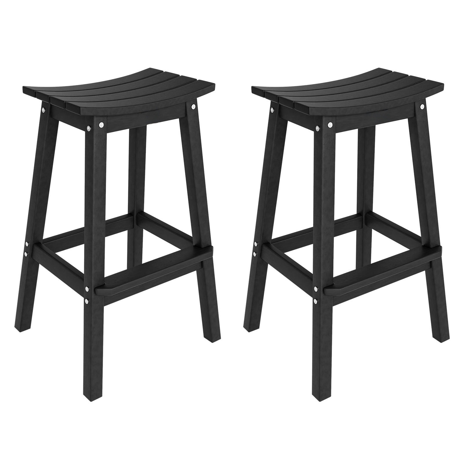 Latitude Run® Outdoor Bar Stools Set Of 2 | Wayfair