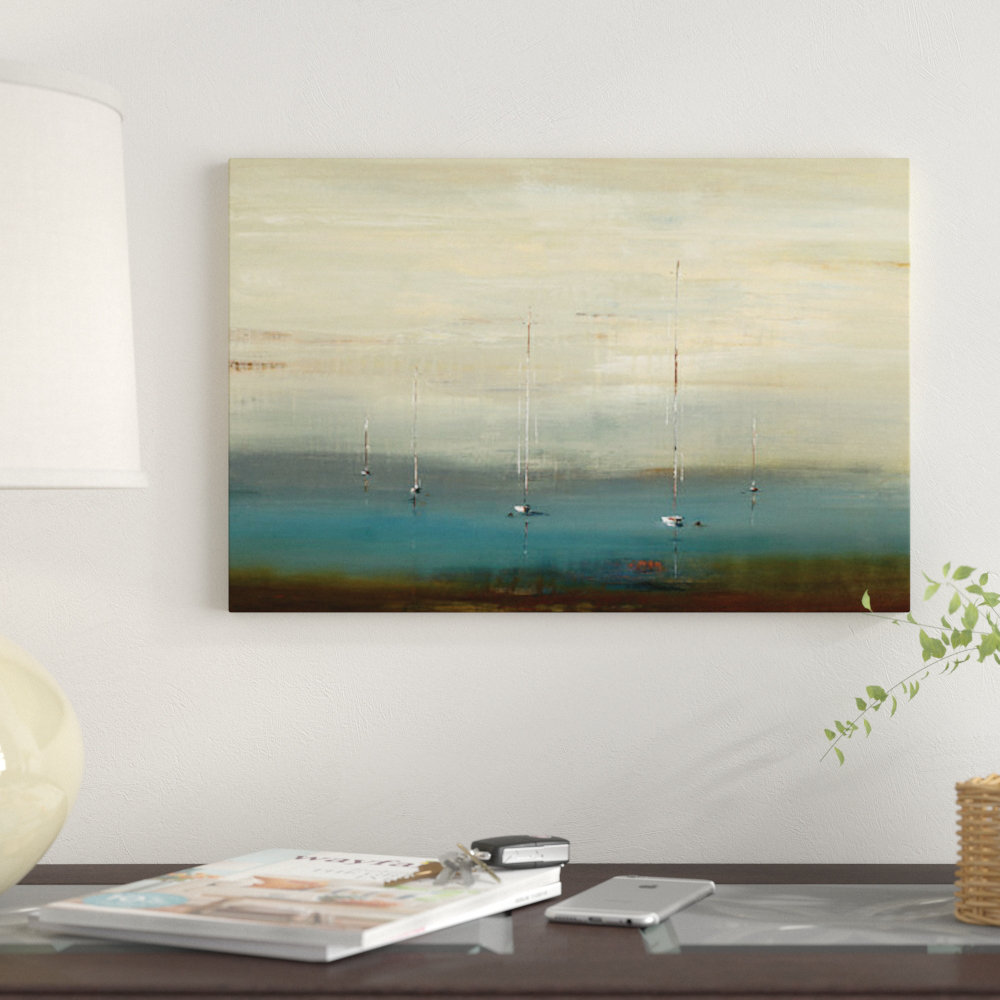 East Urban Home 'Sailor's Peace' Graphic Art Print on Canvas | Wayfair