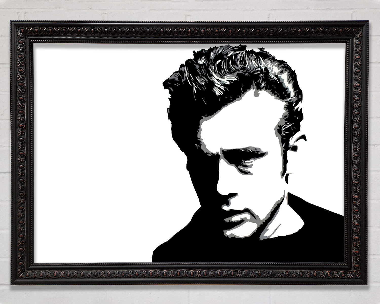 Bright Star James Dean Pop Art - Single Picture Frame Art Prints ...