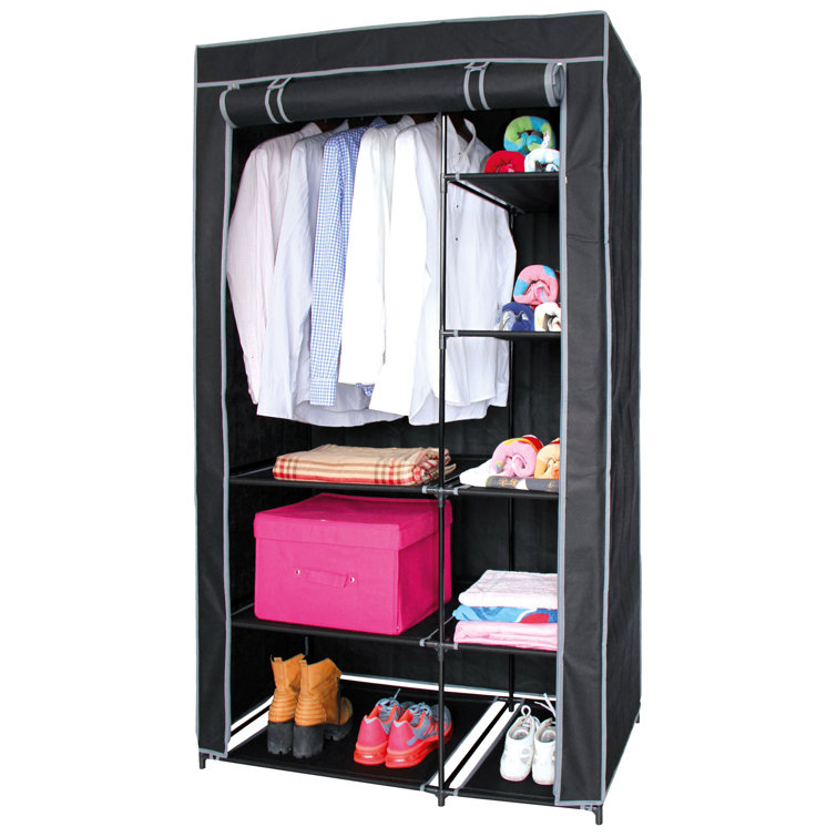 Rebrilliant Croy 50cm Portable Wardrobe | Wayfair.co.uk