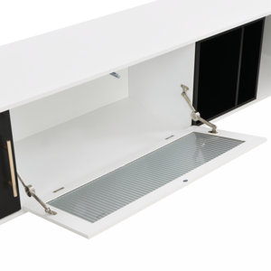 Mercer41 Nitzy 78.7'' W Storage Credenza & Reviews | Wayfair