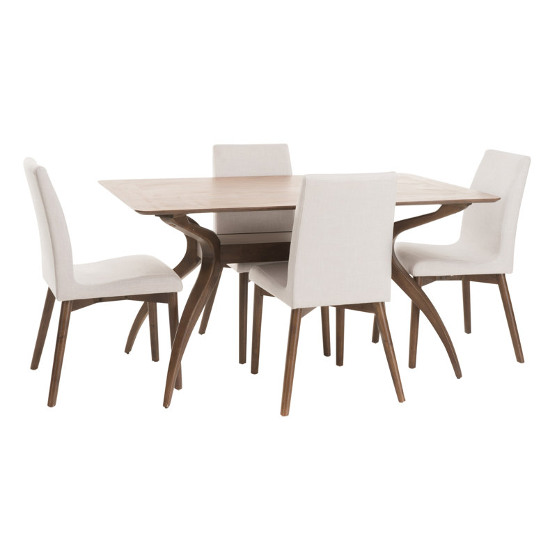 George Oliver Babala 5 - Piece Dining Set & Reviews | Wayfair