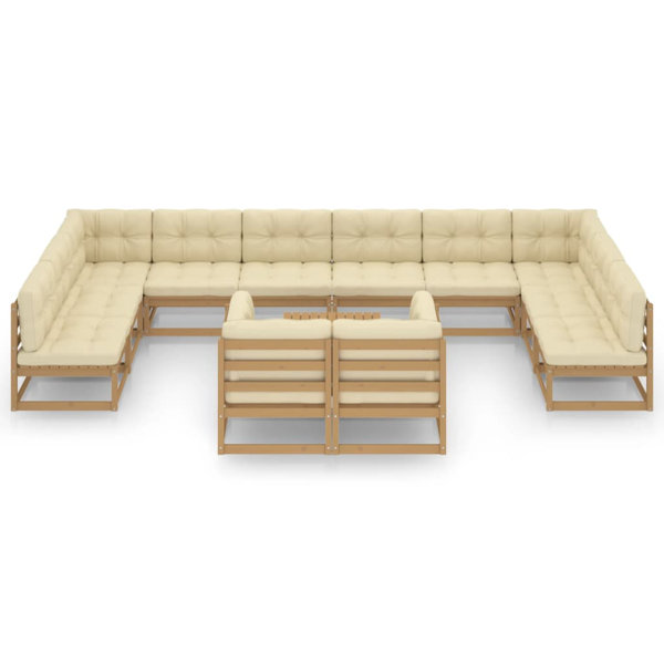 Ebern Designs 12-Sitzer Lounge-Set Imanee mit Polster | Wayfair.de