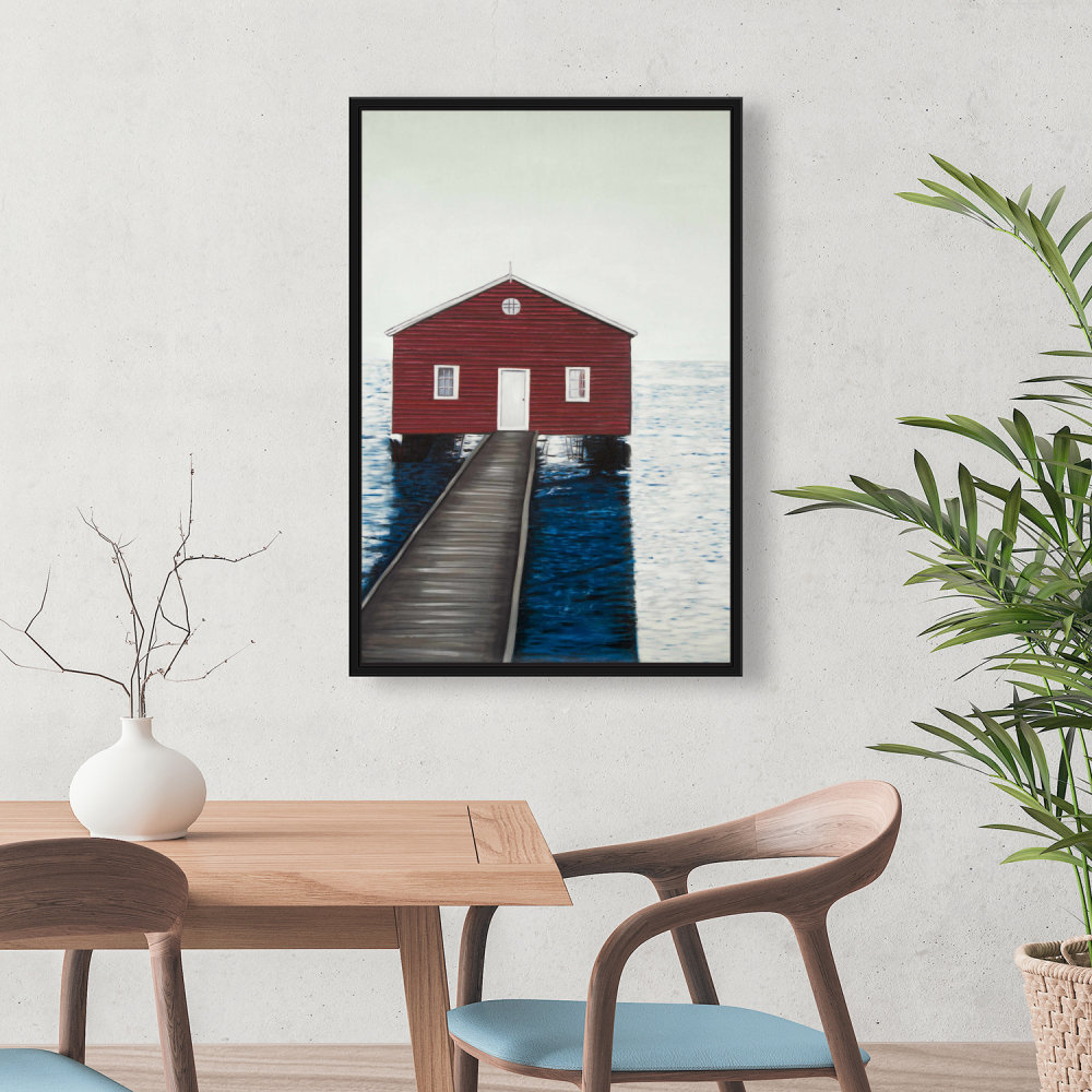 Begin Edition International Inc. " Boathouse " on Canvas | Wayfair