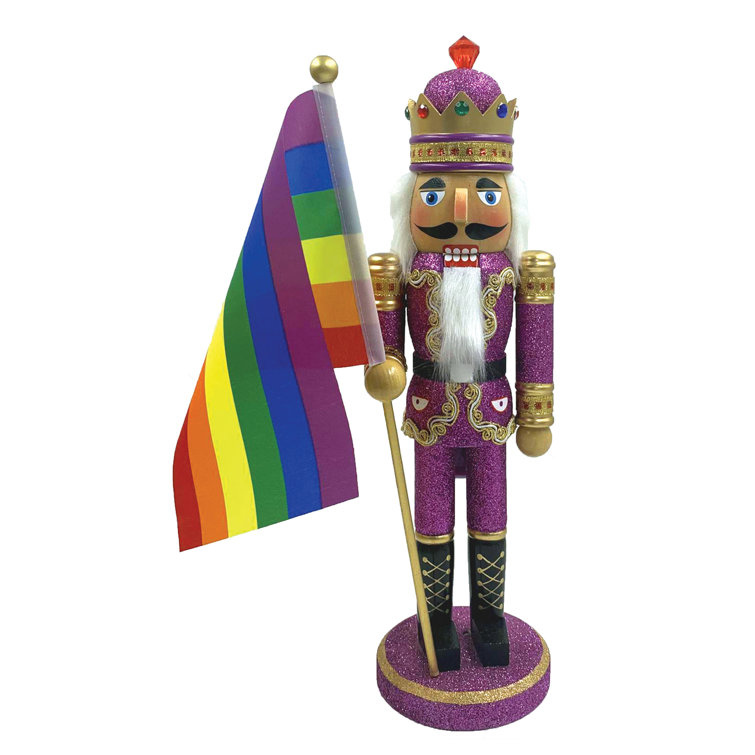 14" Pride Nutcracker