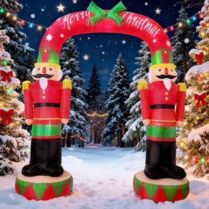The Holiday Aisle® 8FT Christmas Inflatable Outdoor Decoration ...