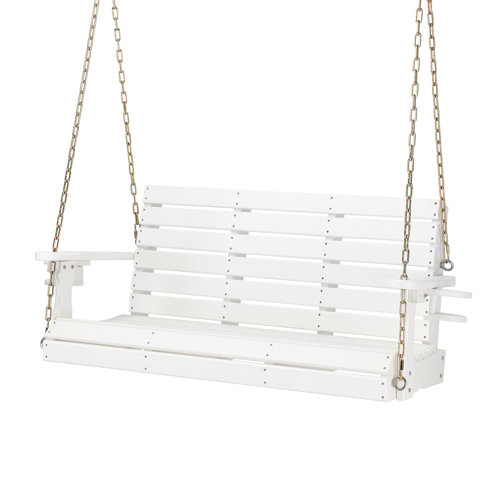 White Porch Swings You'll Love | Wayfair