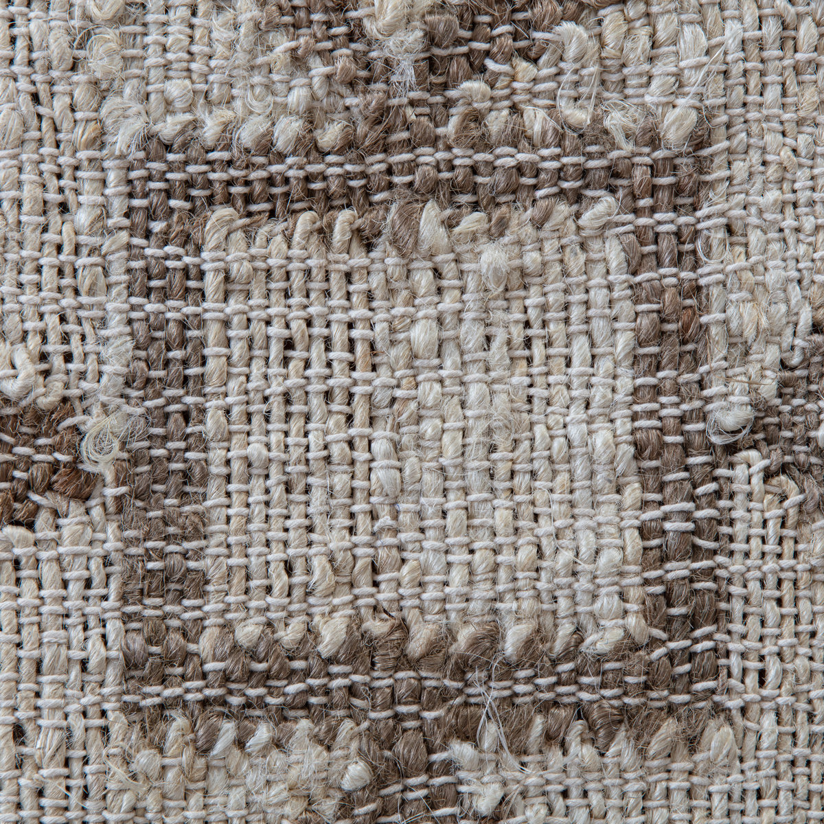Birch Lane™ Dunn Geometric Handmade Flatweave Jute/Sisal Brown Area Rug ...