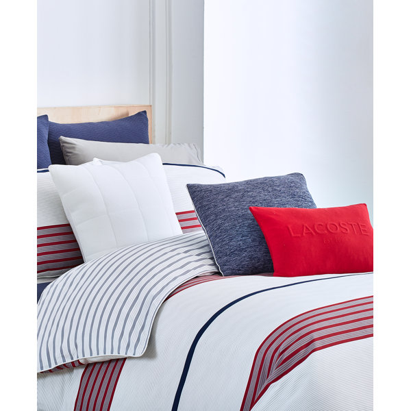 Lacoste Milady Reversible Comforter Set & Reviews | Wayfair