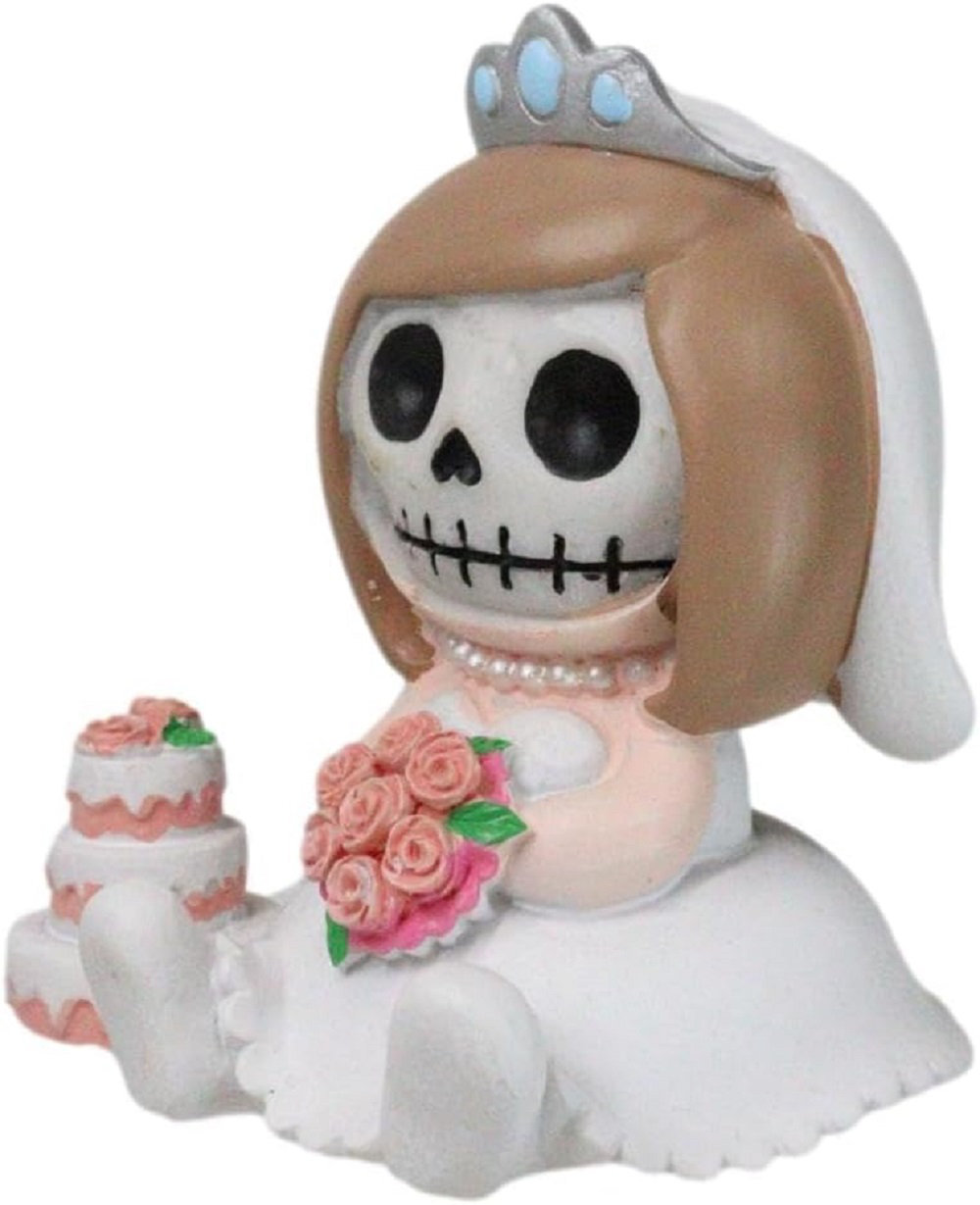 Trinx Mrs Furrybones Vampiress Bride With Wedding Cake Skeleton Furry ...