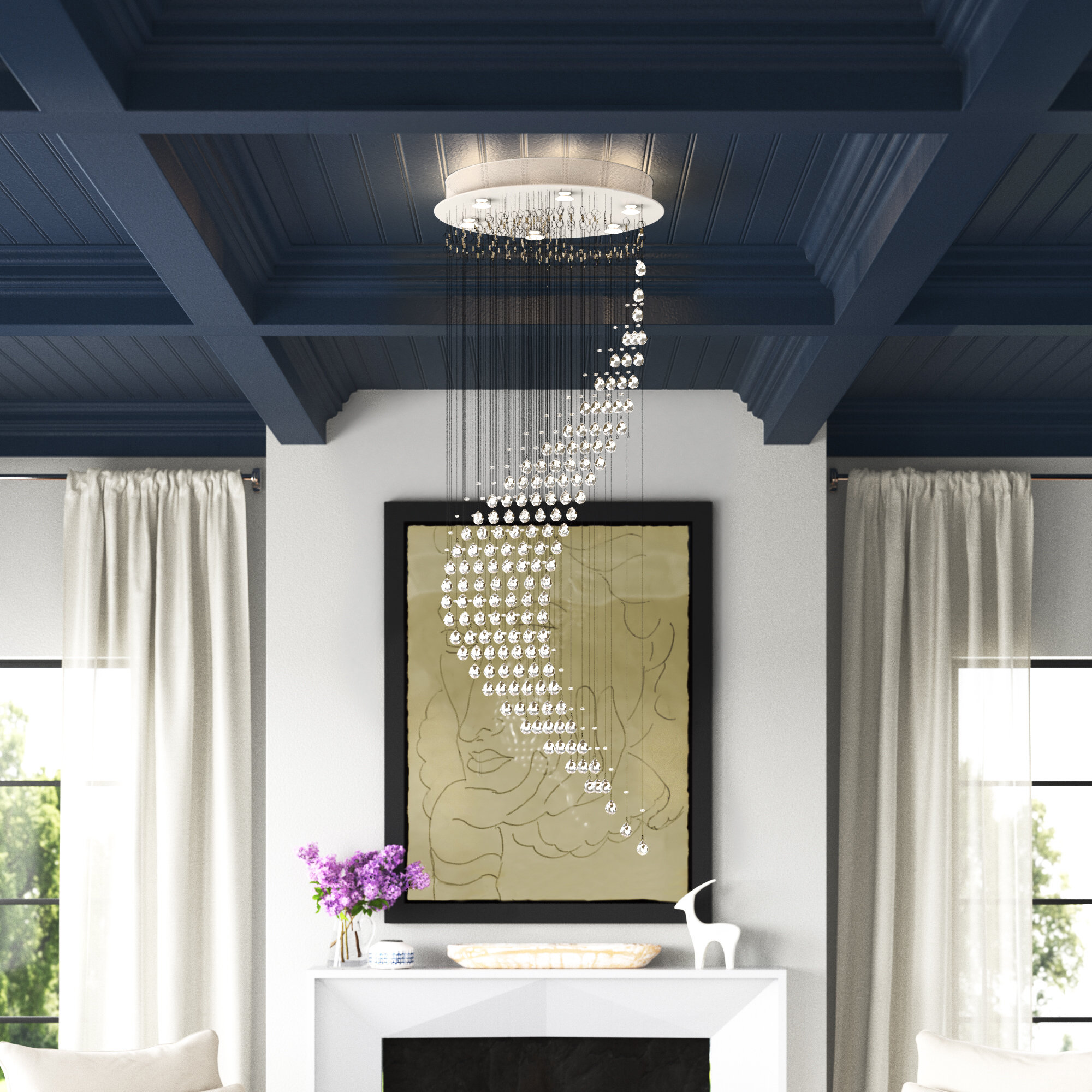 Willa Arlo™ Interiors Sandifer 6 - Light Statement Chandelier with ...