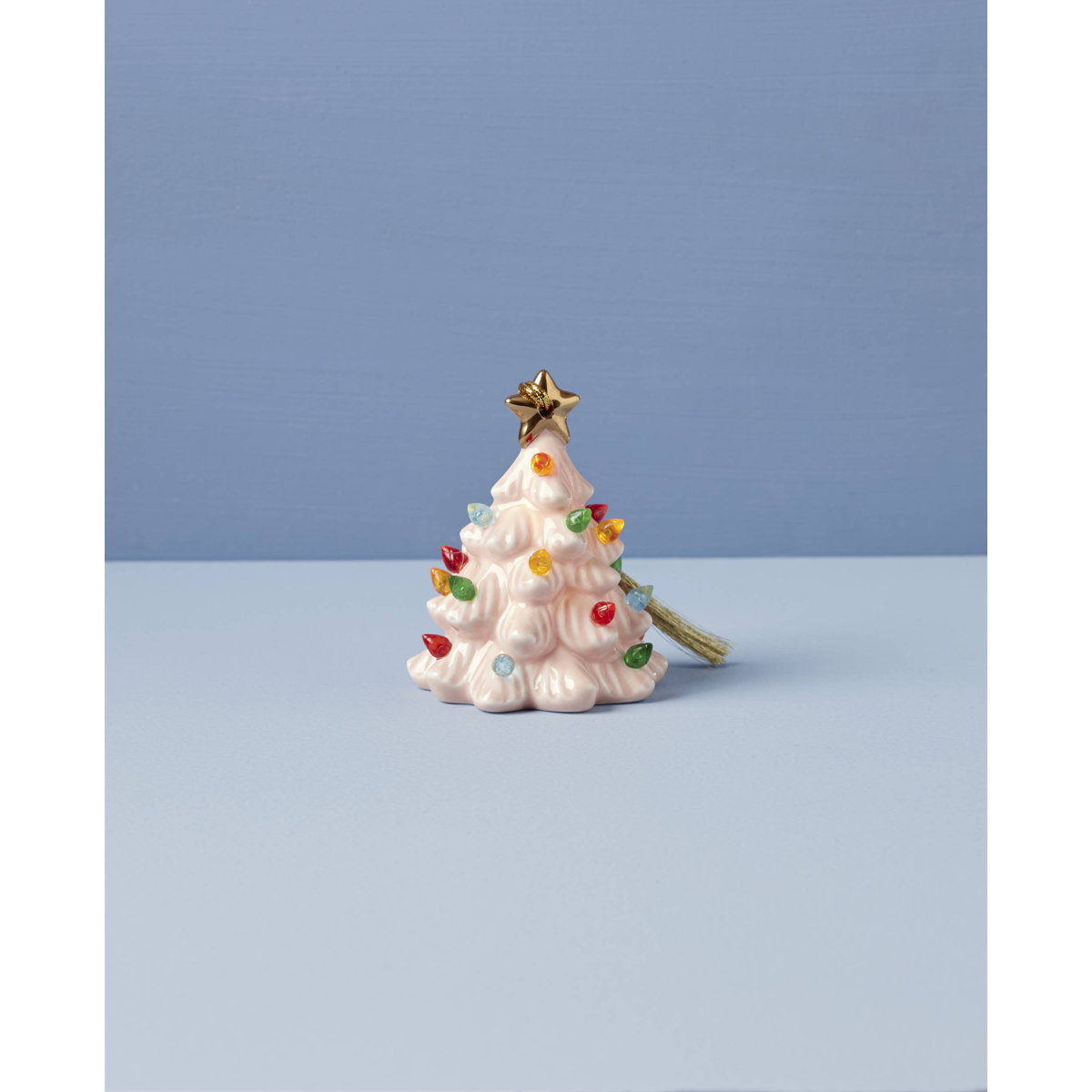 Lenox Treasured Traditions Pink Lit Tree Ornament & Reviews | Wayfair