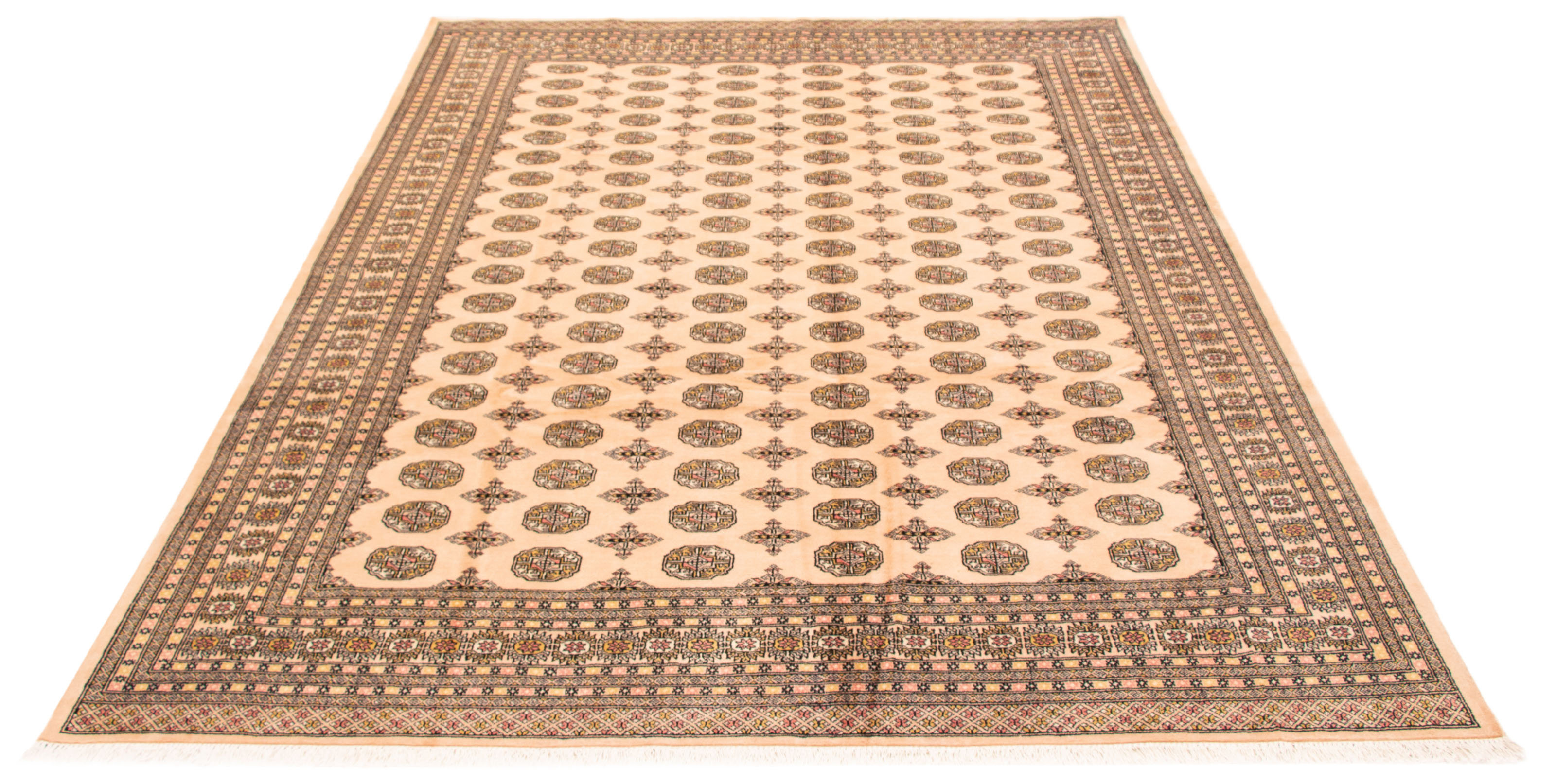 Bloomsbury Market One-of-a-kind Hand Knotted Bokhara Beige Wool Rug 9'1 ...