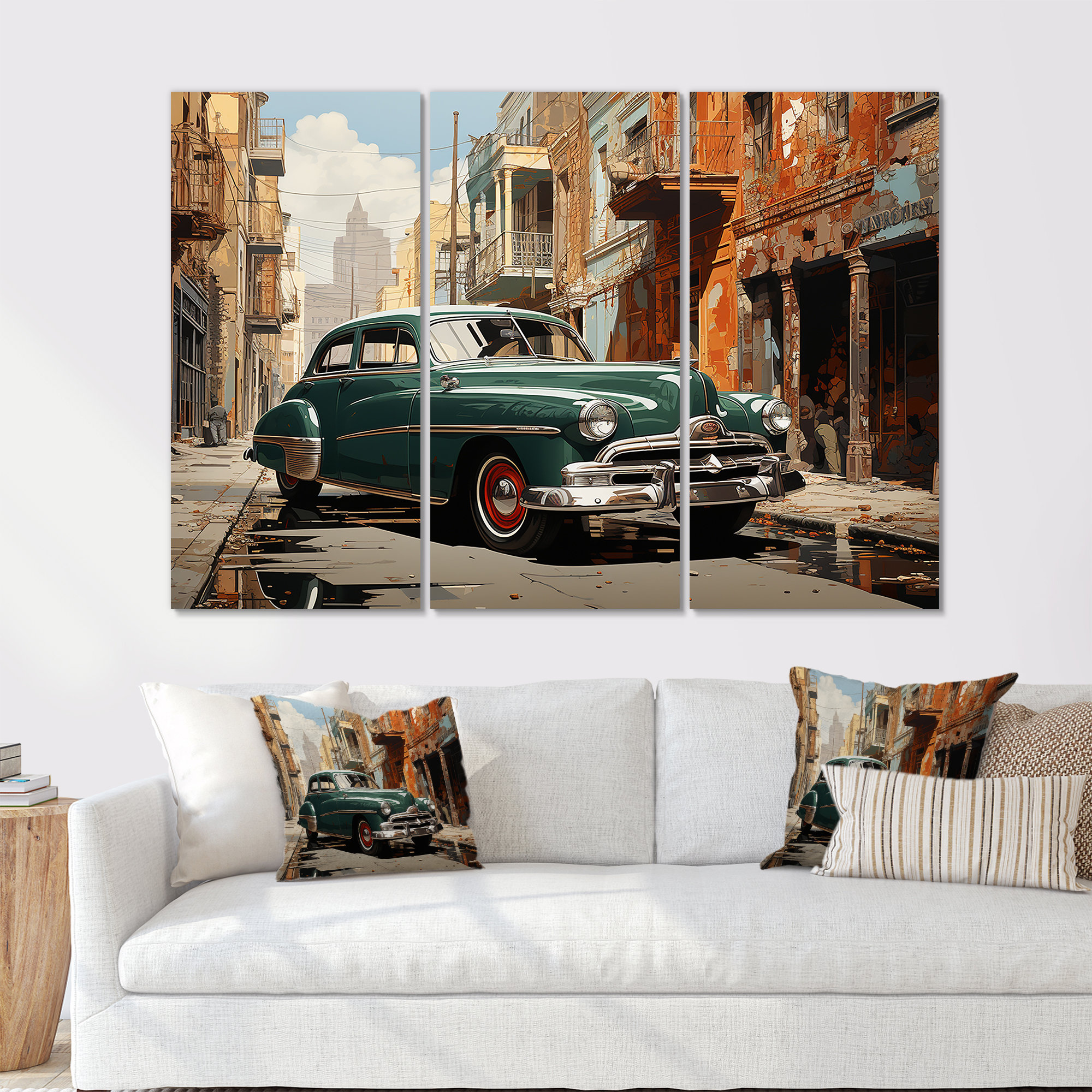 Lark Manor™ Harlem Flourishing Vintage Car Heritage - Harlem ...