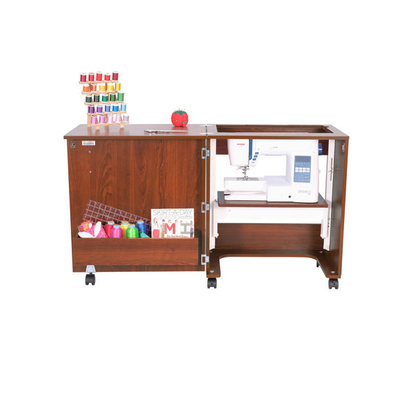Arrow Sewing Judy Sewing Cabinet with Hydraulic Machine Lift by Arrow ...