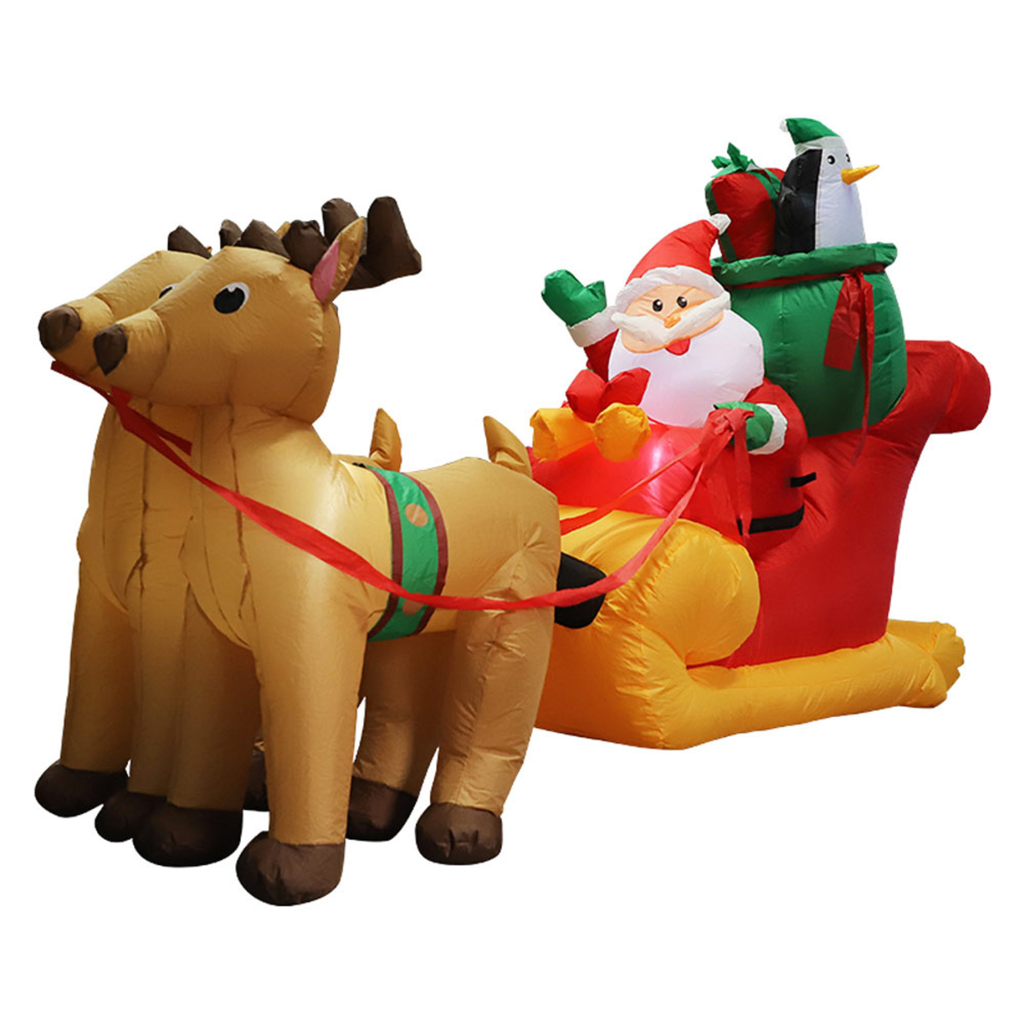 The Holiday Aisle® PMU Christmas - Holiday Inflatable Decorations 7 ft ...