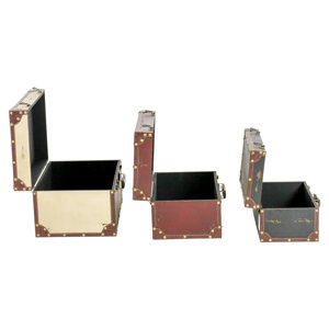 Breakwater Bay Naz 3 Piece Trunk Set & Reviews | Wayfair