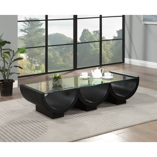 Wade Logan® Caputto Abstract Coffee Table & Reviews | Wayfair