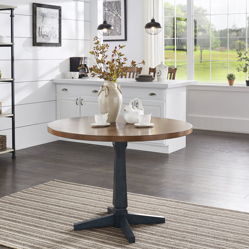 Three Posts™ Fortville Round Dining Table & Reviews | Wayfair